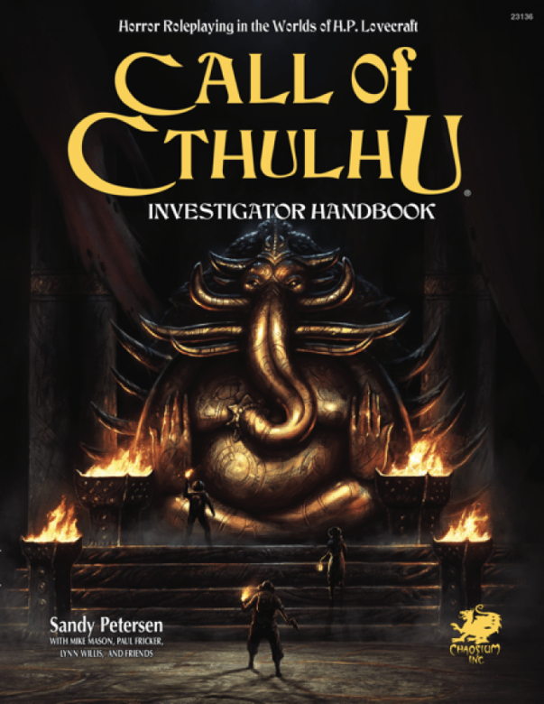 Call of Cthulhu : Investigator’s Handbook - Xenomorphe